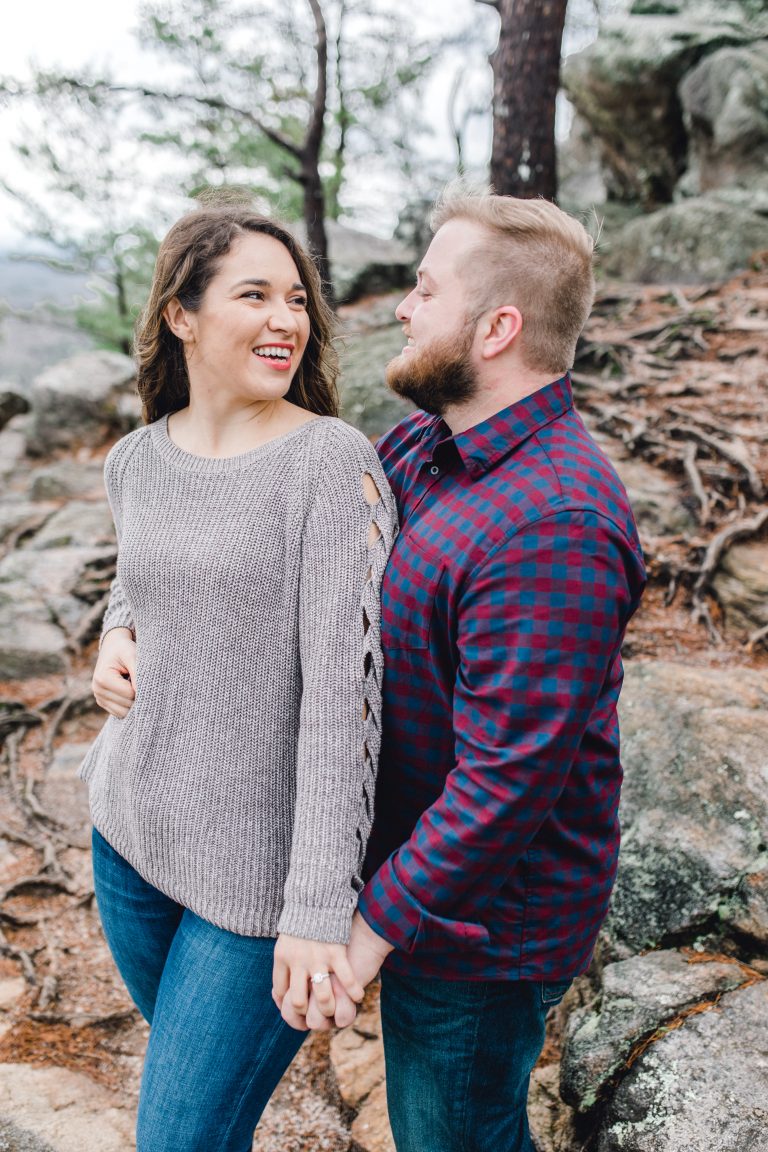 Greg + Hailey: New Years Engagement Session at Indian Seats on Sawnee ...